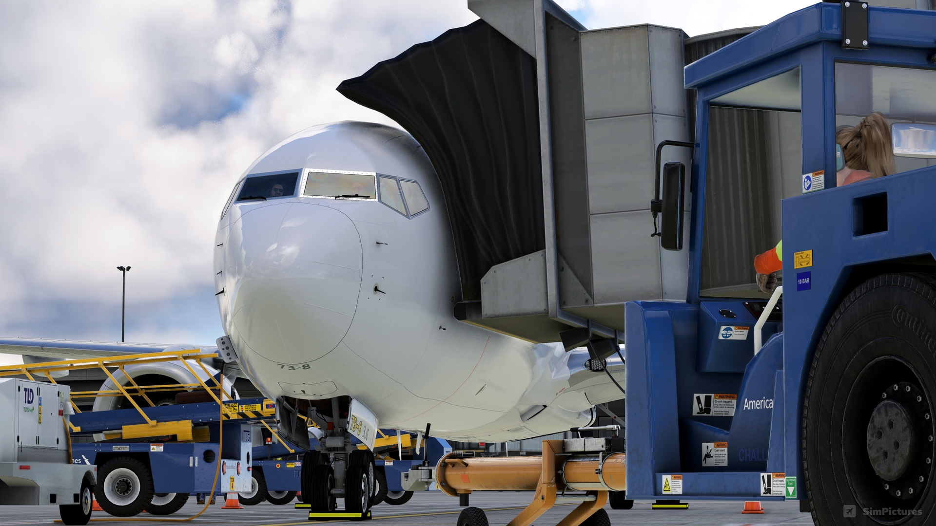 N897NN On ramp in KDFW - SimPictures