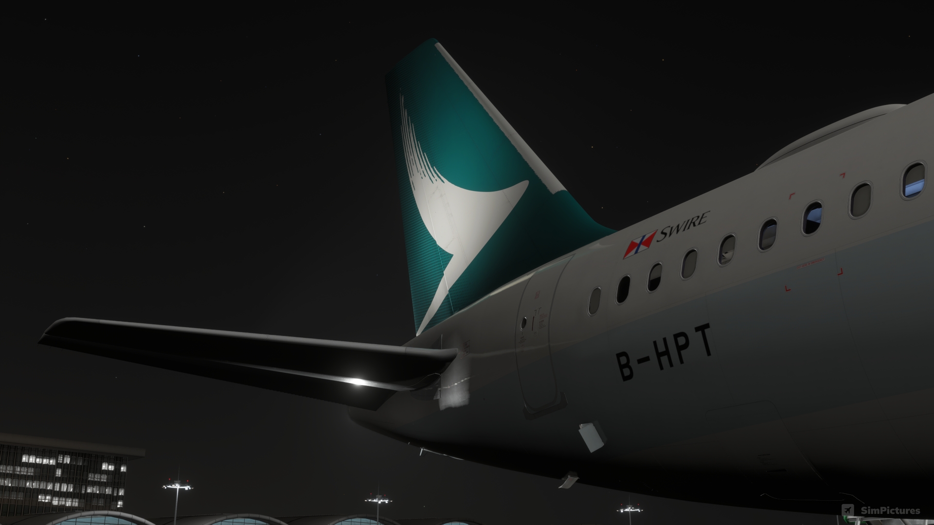 On ramp in Hong Kong International Airport (VHHH) - SimPictures